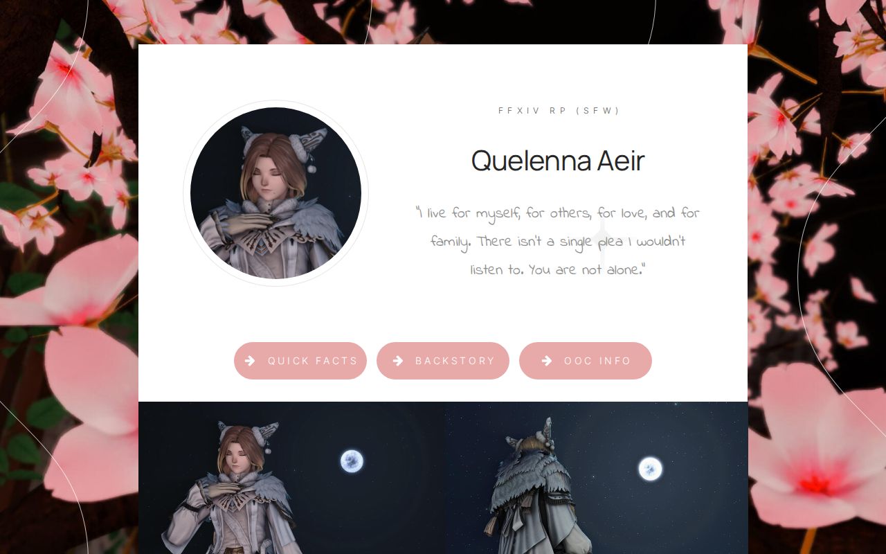 Quelenna Aeir - FFXIV RP Info